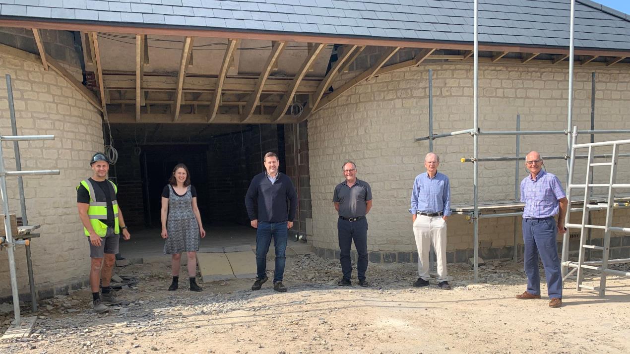 Batheaston’s new hall due for October completion. – BATH NEWSEUM