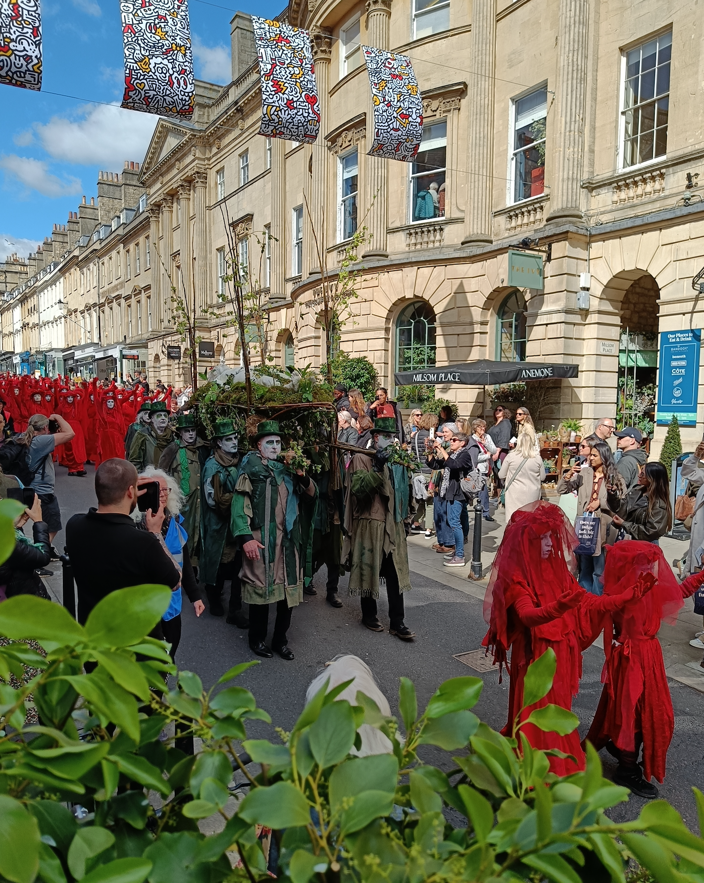 Greening up Milsom Street – BATH NEWSEUM